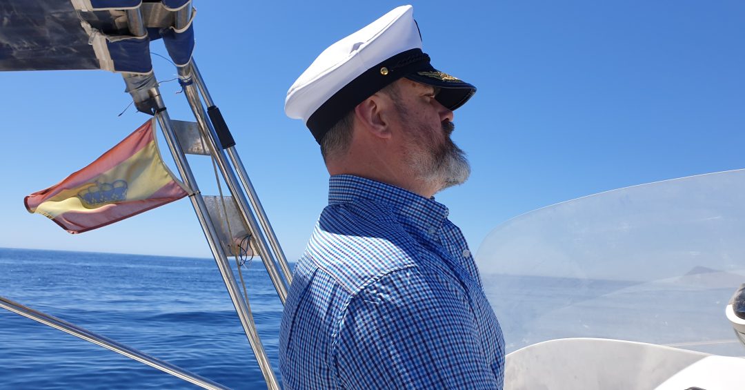 Boating in the Mediterranean Sea at Cabo de Gata – Cala Montoya, May ...